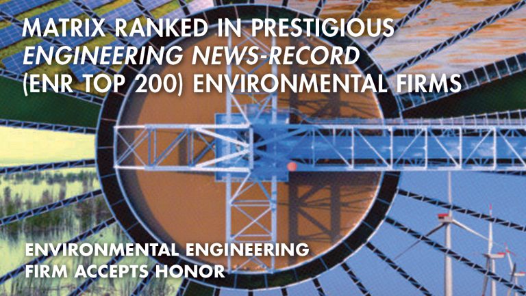 Matrix Ranked in ENR Top 200 Environmental Firms - Matrix New World
